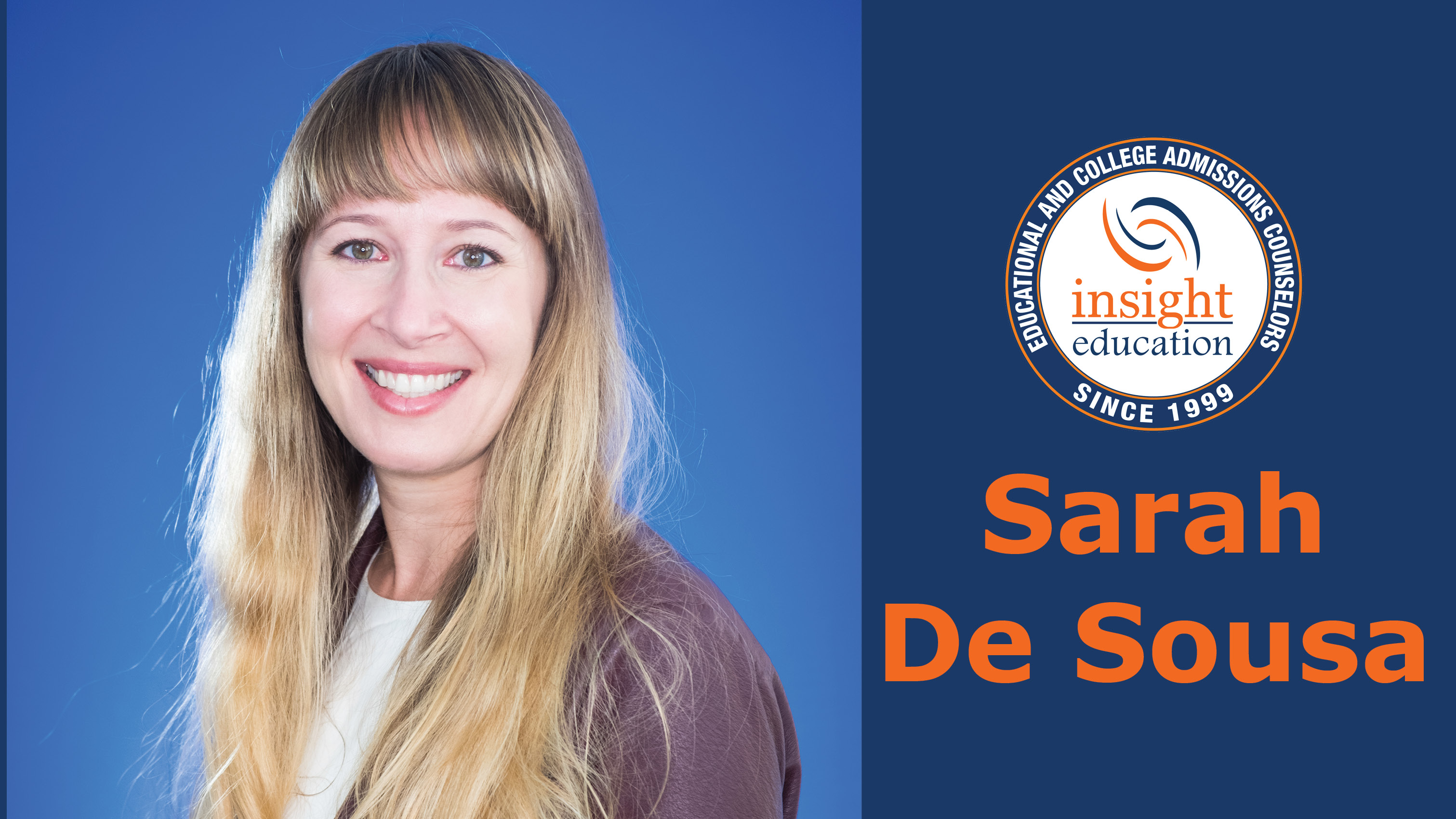 Sarah2019 - Insight Education