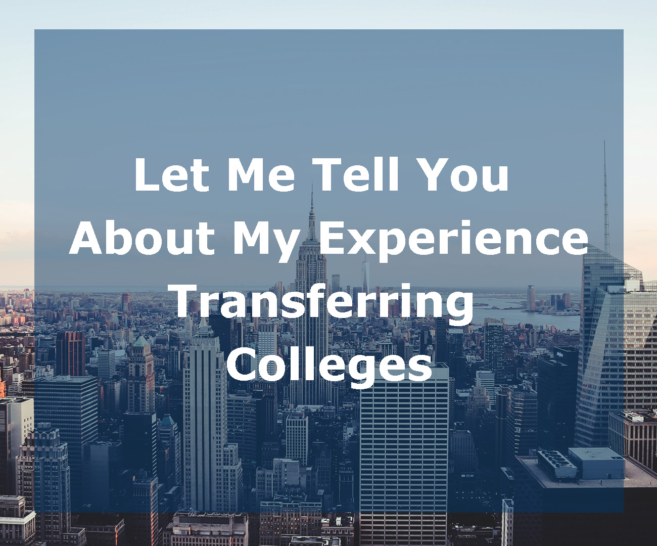 Insights into Transferring Colleges - Insight Education